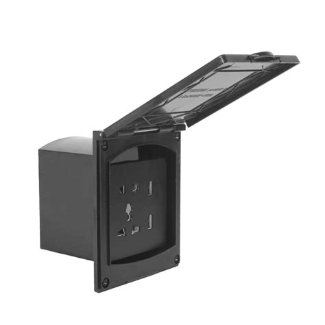Rv Caravan Accessories 86 Socket Power Outlet Box Waterproof Type With Usb Interface External