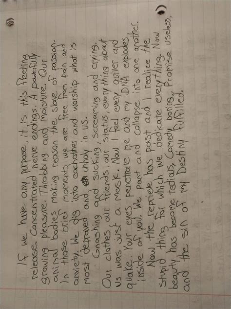 Pessimistic Sex Poem Rantinatalism