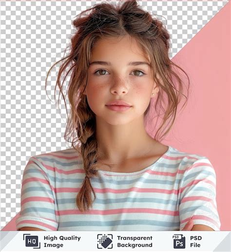 Short Hair Girl Psd 500 High Quality Free Psd Templates For Download