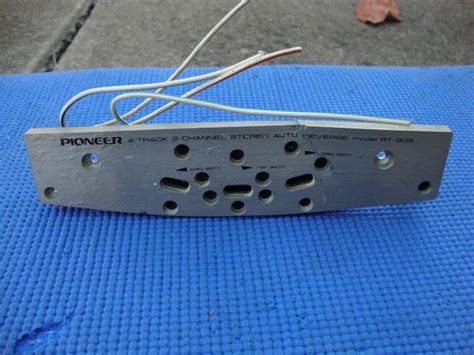 Pioneer Rt 909 Reel To Reel Head Stack Assembly W Head Cover Panel