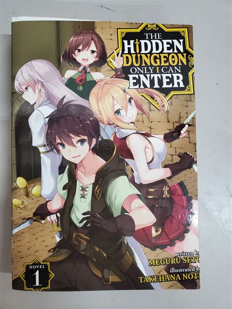 Hidden Dungeon Only I Can Enter Light Novel Vol 1 By Meguru Seto