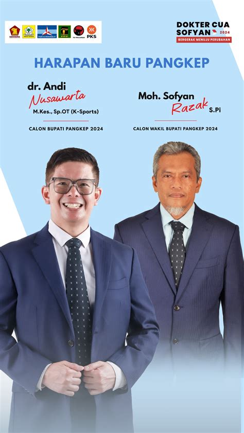 Kenal Lebih Dekat Dengan Visi Misi Dokter Cua Sofyan Razak Di Pilkada Pangkep 2024 Lintas