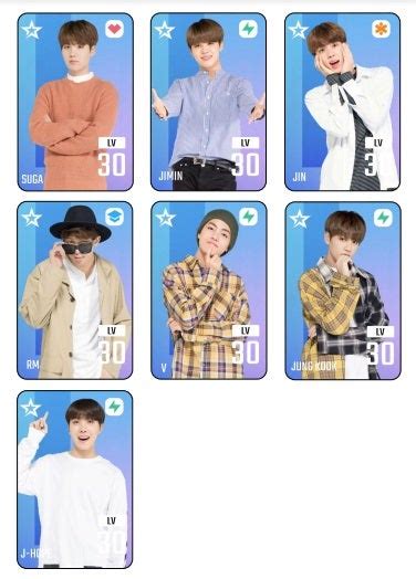 Bts World Cards Normal Set 1 5 Payhip