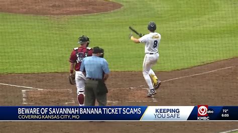 Beware Of Ticket Scams Ahead Of Savannah Bananas Weekend At Kauffman