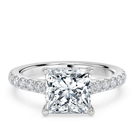 Princess Engagement Ring In Radiant Design