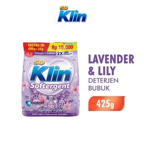 Jual So Klin Softergent 425gr Shopee Indonesia