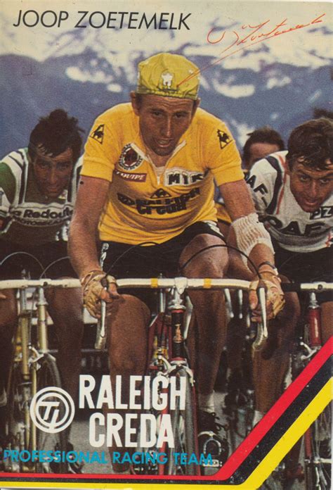 Joop Zoetemelk Winnaar Vainquer Winner Tour De France 1980 Tour