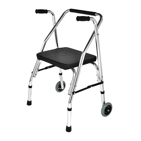 Buy Rollator Walker With Seat 400 Lbs Lightweight Sit To Stand Walker