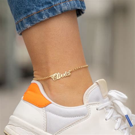 Hotwife Anklet Name Bracelet Jewelry For Wife Women Etsy