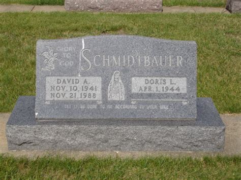 David August Schmidtbauer 1941 1988 Find A Grave Memorial