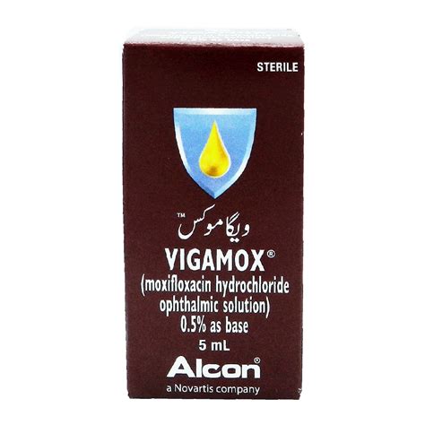 Vigamox Eye Drop 5ml Medimart