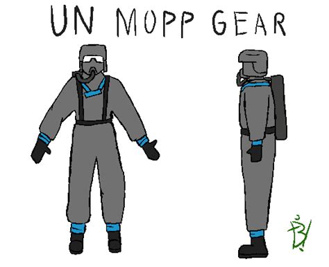Un Anti Cure Mopp Gear Mopp Gear Is Basically Combat Hazmat And With All Of The Cure Related