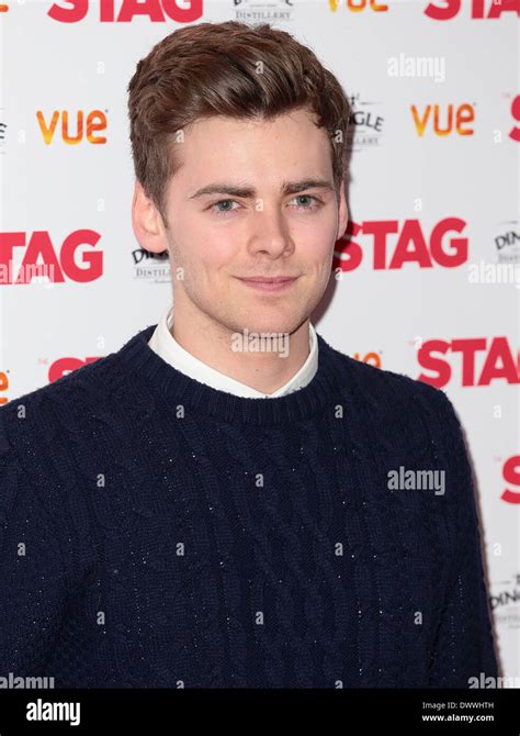 London Uk 13th March 2014 Thomas Law Arrives At The Gala Screening Of