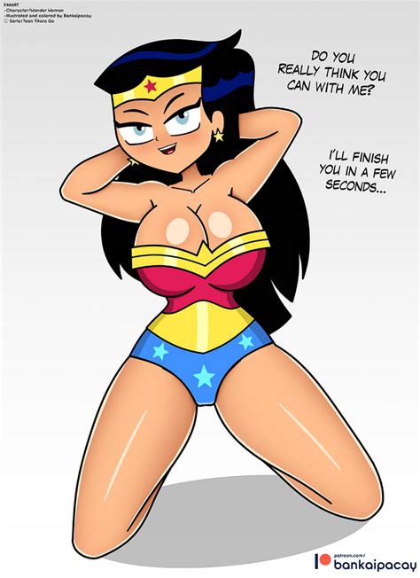 Wonder Woman Challenging You By Bankaipacay On Deviantart