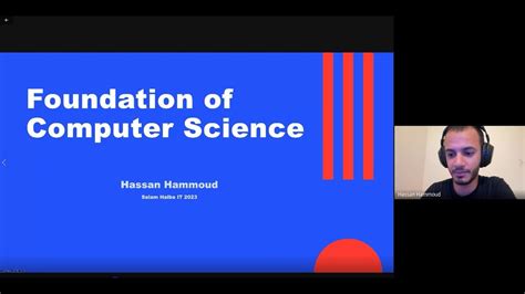 Cs Foundations Session 1 Introduction Youtube