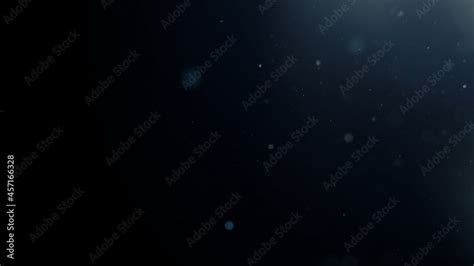 Background Of Natural Floating Dust Particles Backlit With Lens Flare