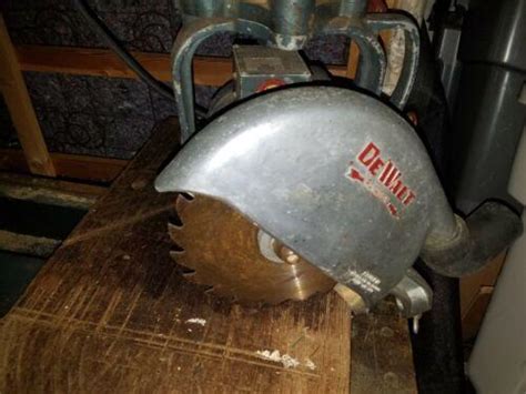 Dewalt 9radial Arm Saw Vintage Model Mbc Rel 25 Amf 1950s Workswith