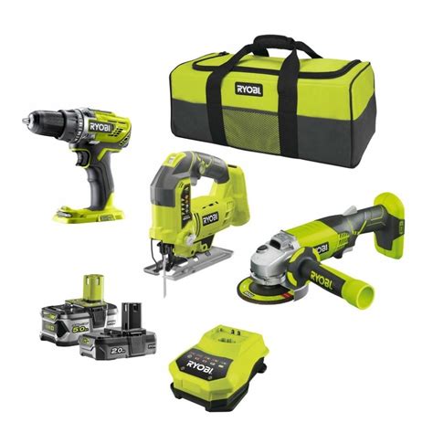 RYOBI Zestaw narzędzi 18V ONE+ R18CK3C-252S 2-5AH - 11716553447 ...