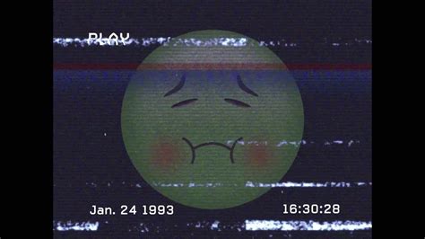 Premium Stock Video Digital Animation Of Vhs Glitch Effect Over Sick