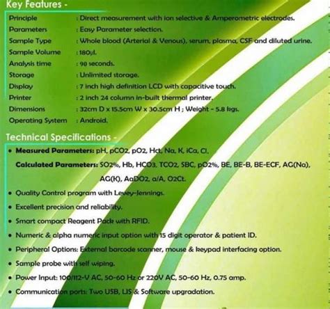 Fully Automatic Diagnostic Abg Machine For Laboratory Model Name Number Hdc Lyte At Rs 185000