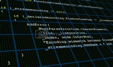 Programming Code Source Background Texture Illustration Design By