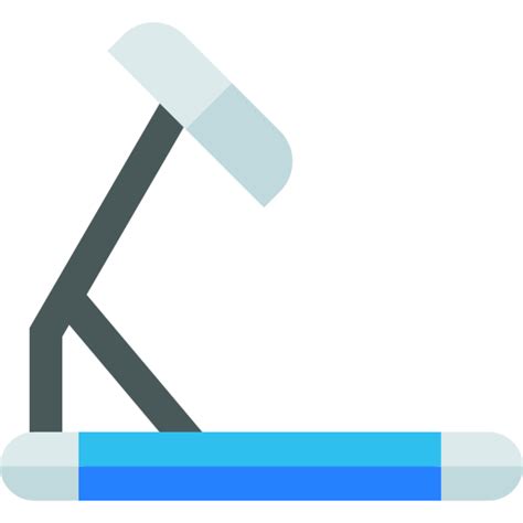 Treadmill Basic Straight Flat Icon