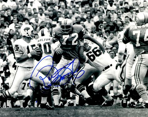 Autographed Ron Mcdole 8x10 Houston Oilers Photo Main Line Autographs