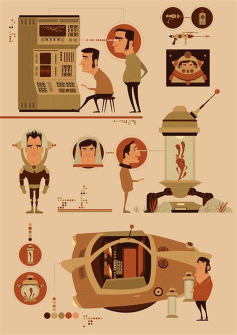 40 Stunning Retro And Vintage Illustrations For Inspiration Bashooka