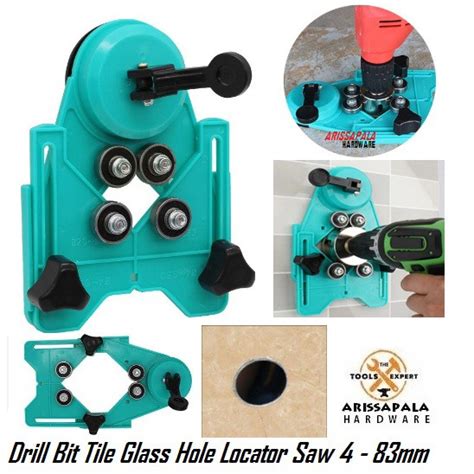 Jual Glass Tile Drill Guide Locator Hole Saw Alat Bantu Titik Bor Kaca