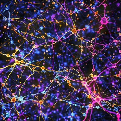 Premium Photo Interconnected Neurons Network