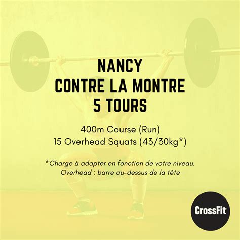 Wod 83 Nancy Un Classique Et Un Gros Test Dendurance