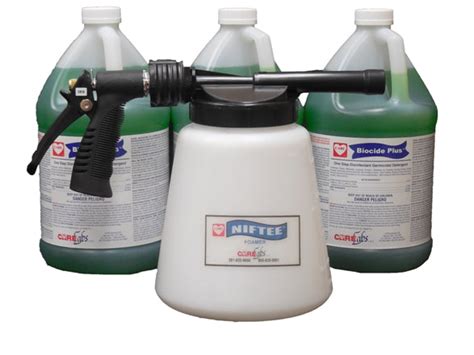 Biocide Plus Starter Kit 3 Gallons Biocide Plus 1 Hydro Foamer Fre