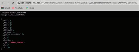 Mavlink Message From Cockpit Cockpit Blue Robotics Community Forums