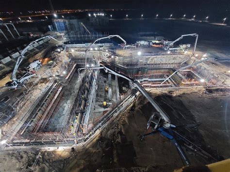 anoir ghariani on linkedin casting concrete at night ️ top view 11
