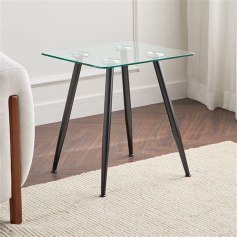 Shop Wilma Glass Top Side Table Online Homecentre Oman