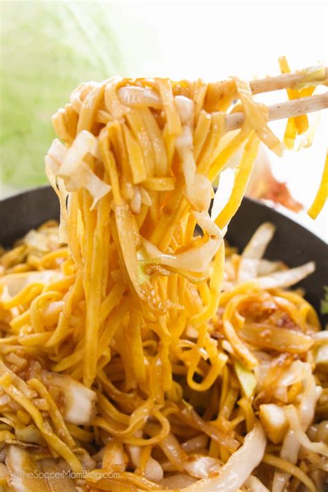 Chow Mein Noodles Recipe The Soccer Mom Blog