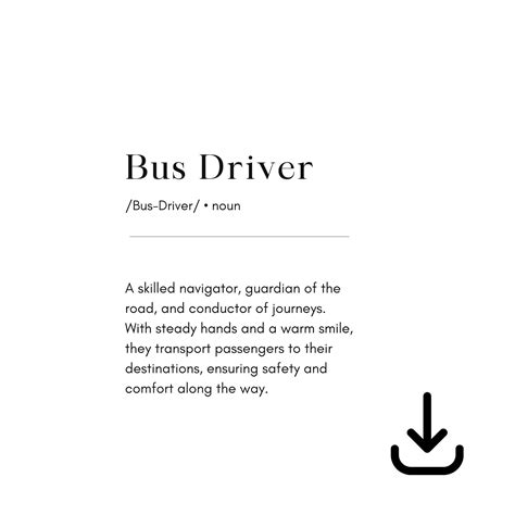 bus driver definition bus driver dictionary digital download t