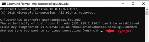 Use Sftp Or Scp To Upload Files To A Fdu Linux Server Fairleigh Dickinson University It