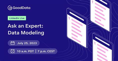 Gooddata On Linkedin Datamodeling Businessanalysis Linkedinliveevent