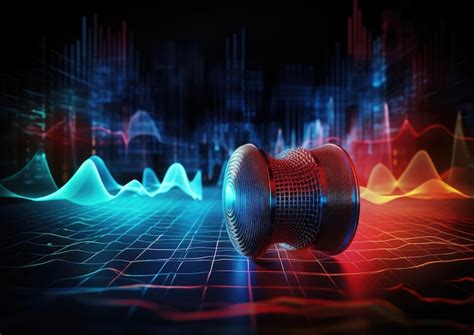 Premium Ai Image A Digital Visualization Of Voice Recognition