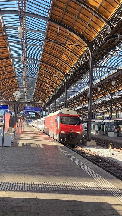 Ic6 ️domodossola🇮🇹in Bahnhof Basel Sbb Schweiz🇨🇭sbb Cff Ffs Travel
