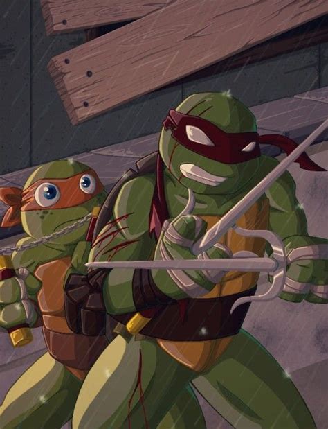 Tmnt Mikey E Raph