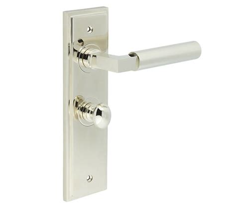 Frelan Hardware Burlington Westminster Door Handles On Back Plate
