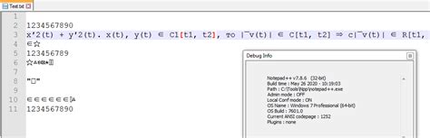 Unicode Characters Inconsistently Cannot Be Displayed In Notepad · Issue 3747 · Notepad Plus