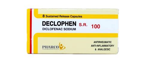 Declophen 100mg Sr Cap صيدلية مكية