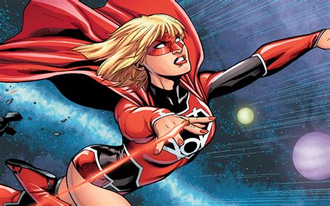 Supergirl Red Lantern Wallpaper