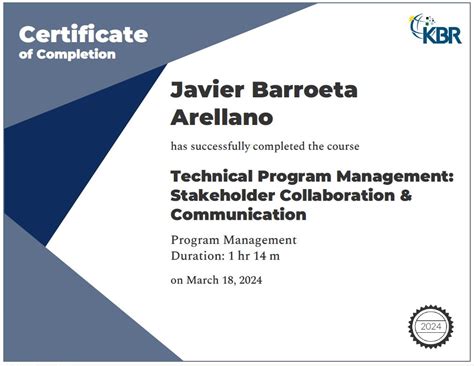 Kbr Sparc Leadership Training Education Professionaldevelopment Javier Barroeta Pmp