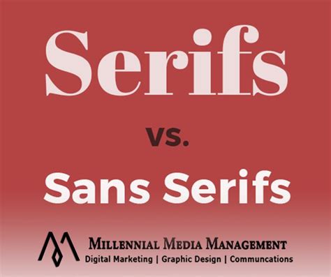 The Difference Between Serif And Sans Serif Fonts FluidAble