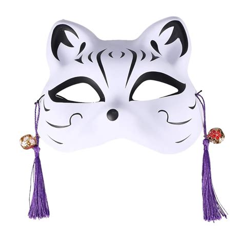 Anime Cat Mask Halloween Demon Slayer Cat Face Led Mask Barkermeow