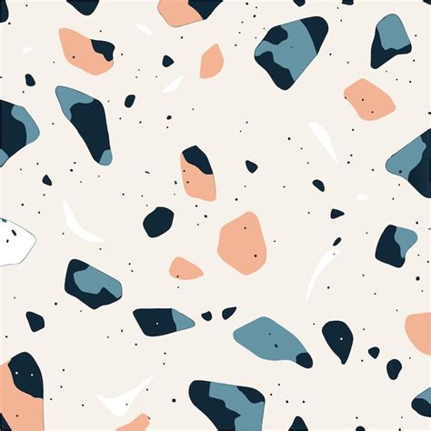 Premium Vector Colorful Terrazzo Pattern Design